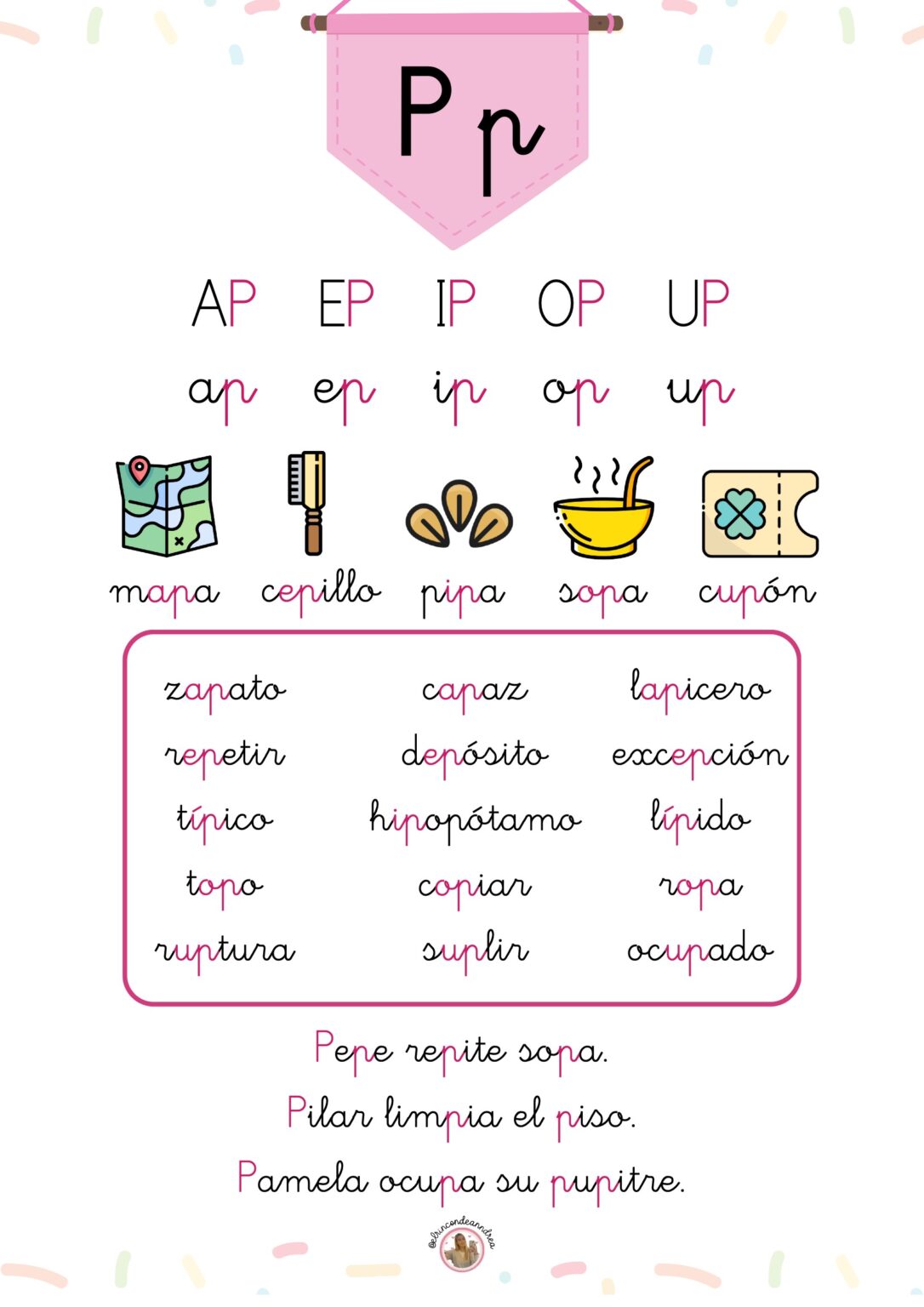 MI CARTILLA DE LECTURA infantil y primaria - Orientacion Andujar