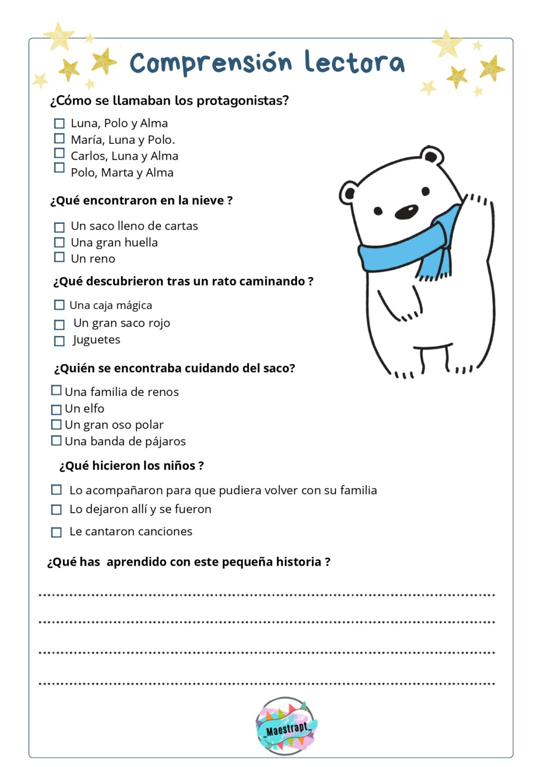 🎄 Pack 1O LECTURAS Comprensión Lectora – NAVIDAD 🎄 -Orientacion Andujar