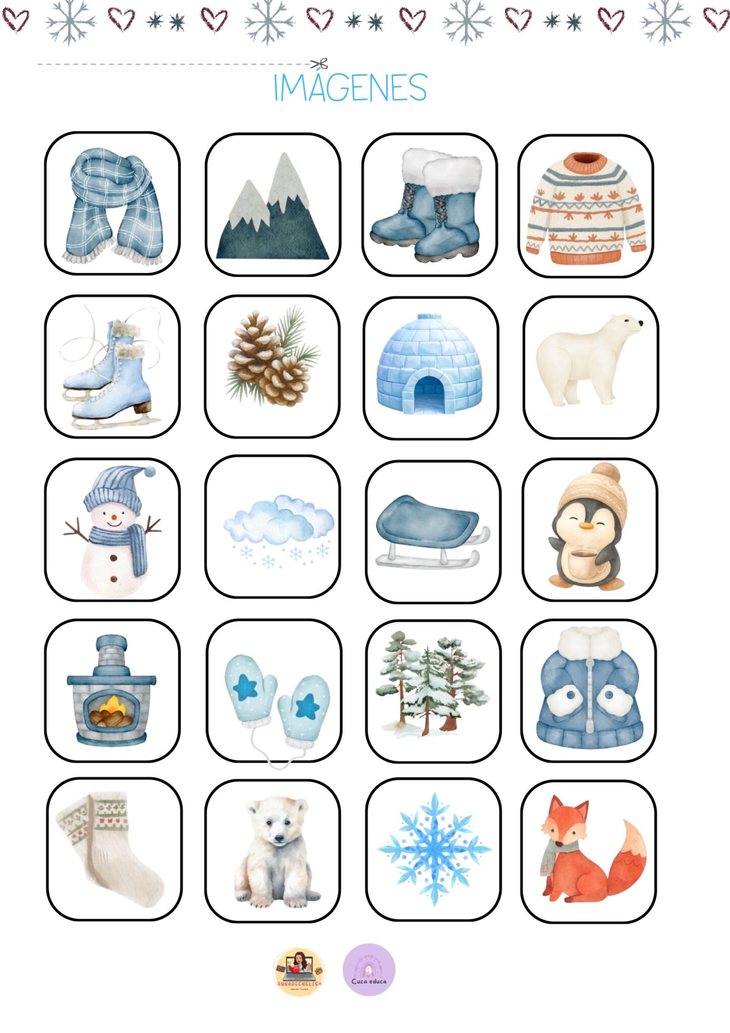 ACTIVIDADES DE INVIERNO PRIMERA ENTREGA - Orientacion Andujar