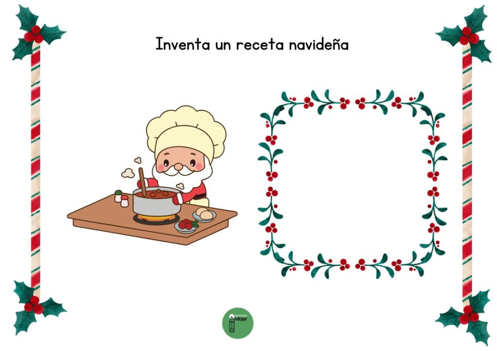 Actividades variadas de escritura creativa de Navidad - Orientacion Andujar