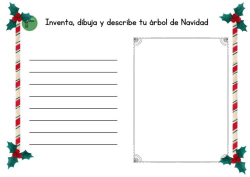 Actividades variadas de escritura creativa de Navidad - Orientacion Andujar