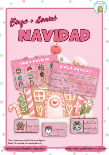 BINGO y dominó NAVIDAD PARA JUGAR Y DIVERTIRSE - Orientacion Andujar