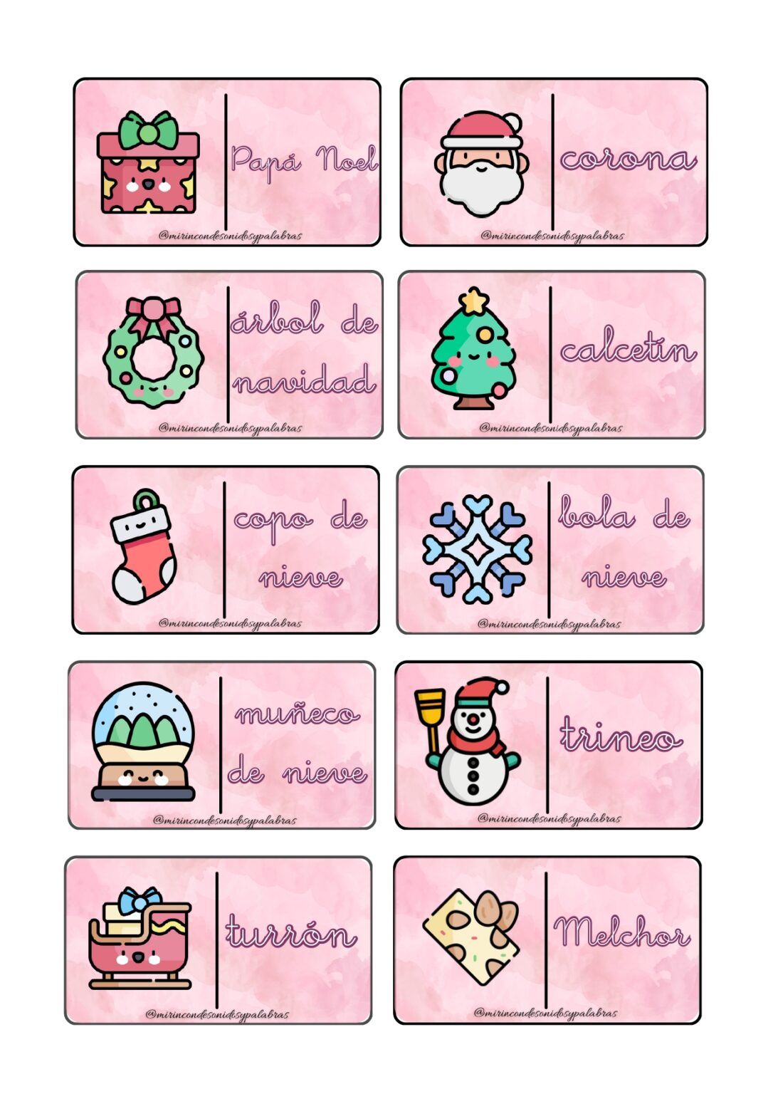BINGO y dominó NAVIDAD PARA JUGAR Y DIVERTIRSE - Orientacion Andujar
