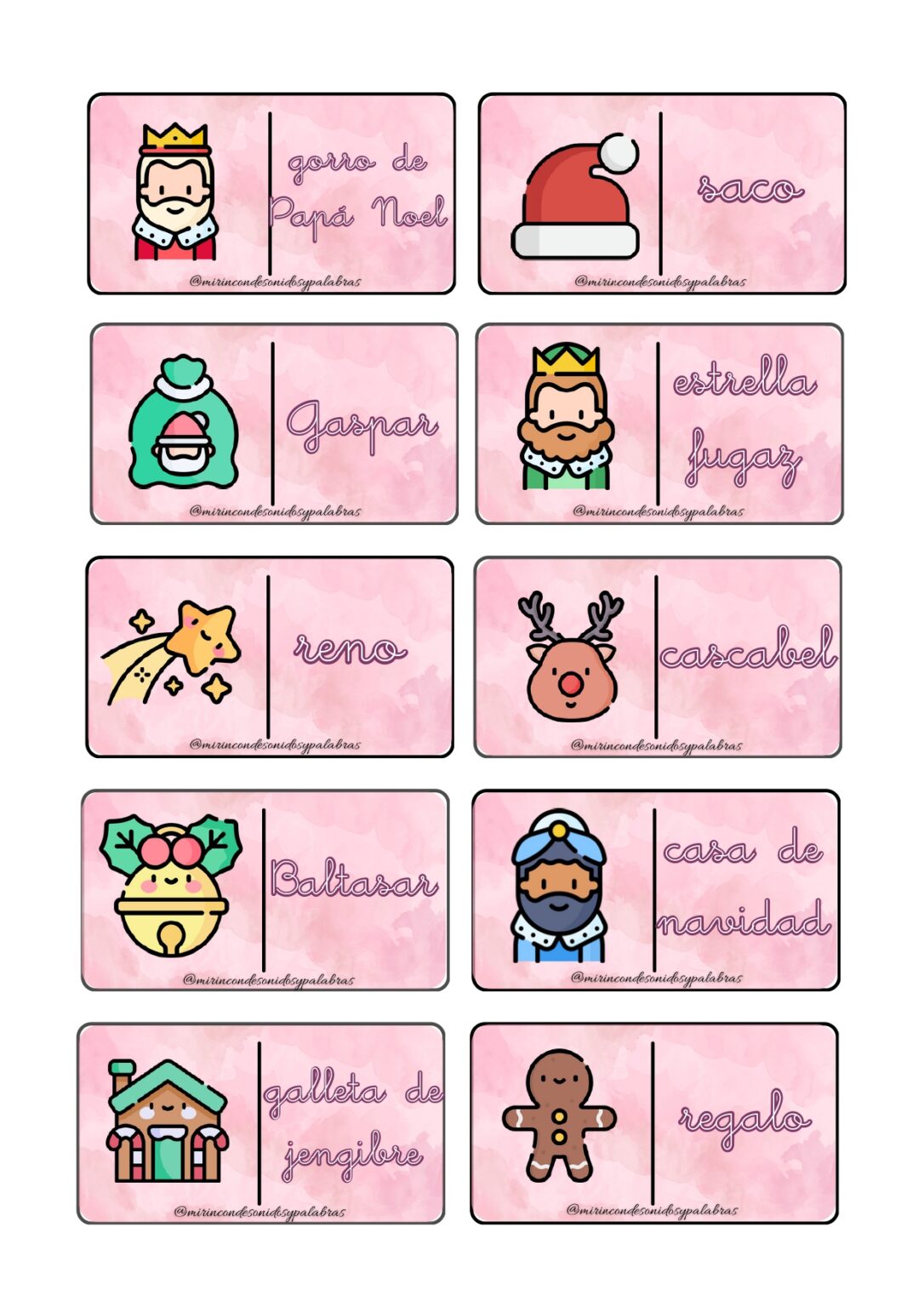 BINGO y dominó NAVIDAD PARA JUGAR Y DIVERTIRSE - Orientacion Andujar