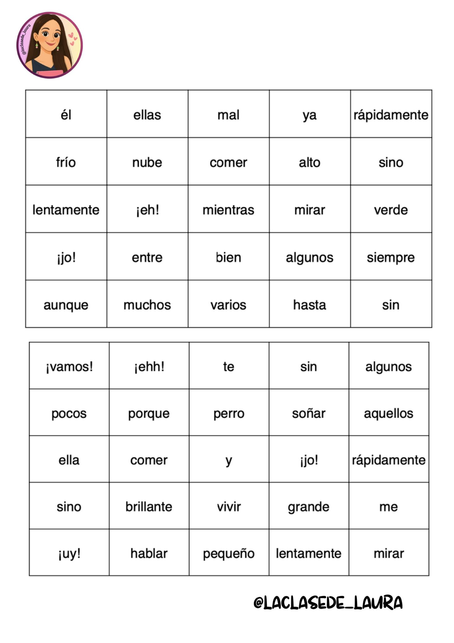 Sencillos juegos y ejercicios para trabajar las categorías gramaticales ...