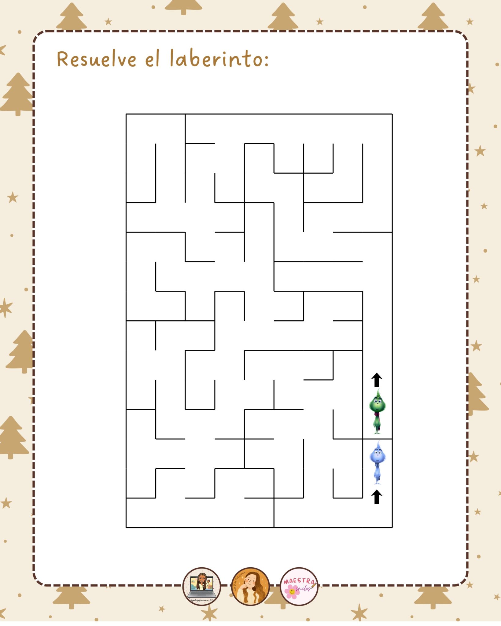 EL Grinch Cuaderno de Actividades infantil y primaria - Orientacion Andujar