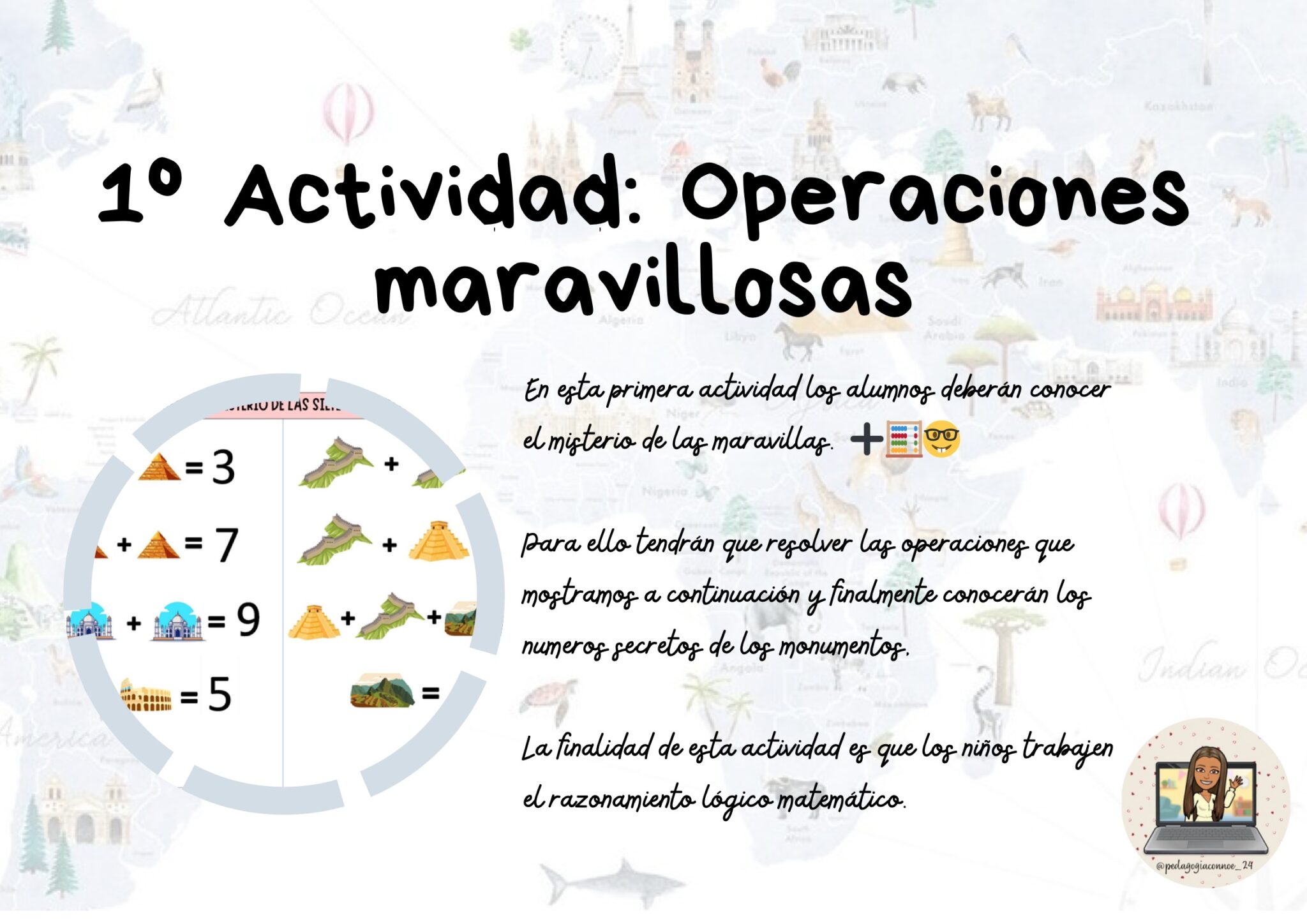 Librito para trabajar las 7 Maravillas - Orientacion Andujar