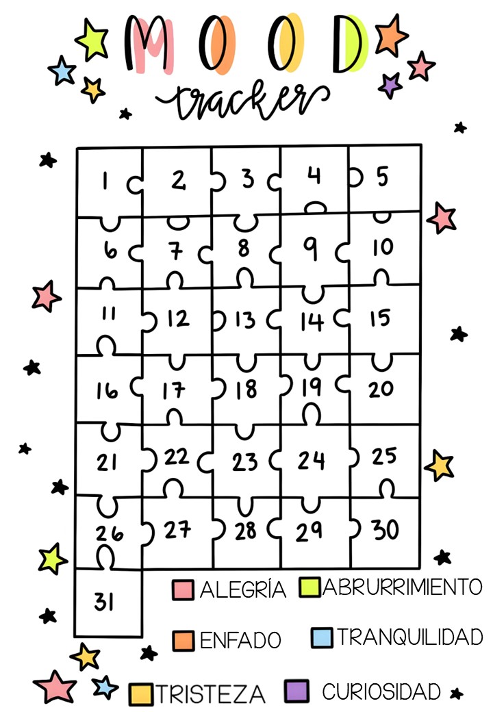 Mood tracker resgistro emocional mes de enero 2026 1 - Orientación ...