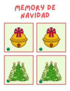 Juego de cartas: Memory de Navidad - Orientacion Andujar