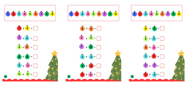 Problemas de Sumas Especial Navidad -Orientacion Andujar