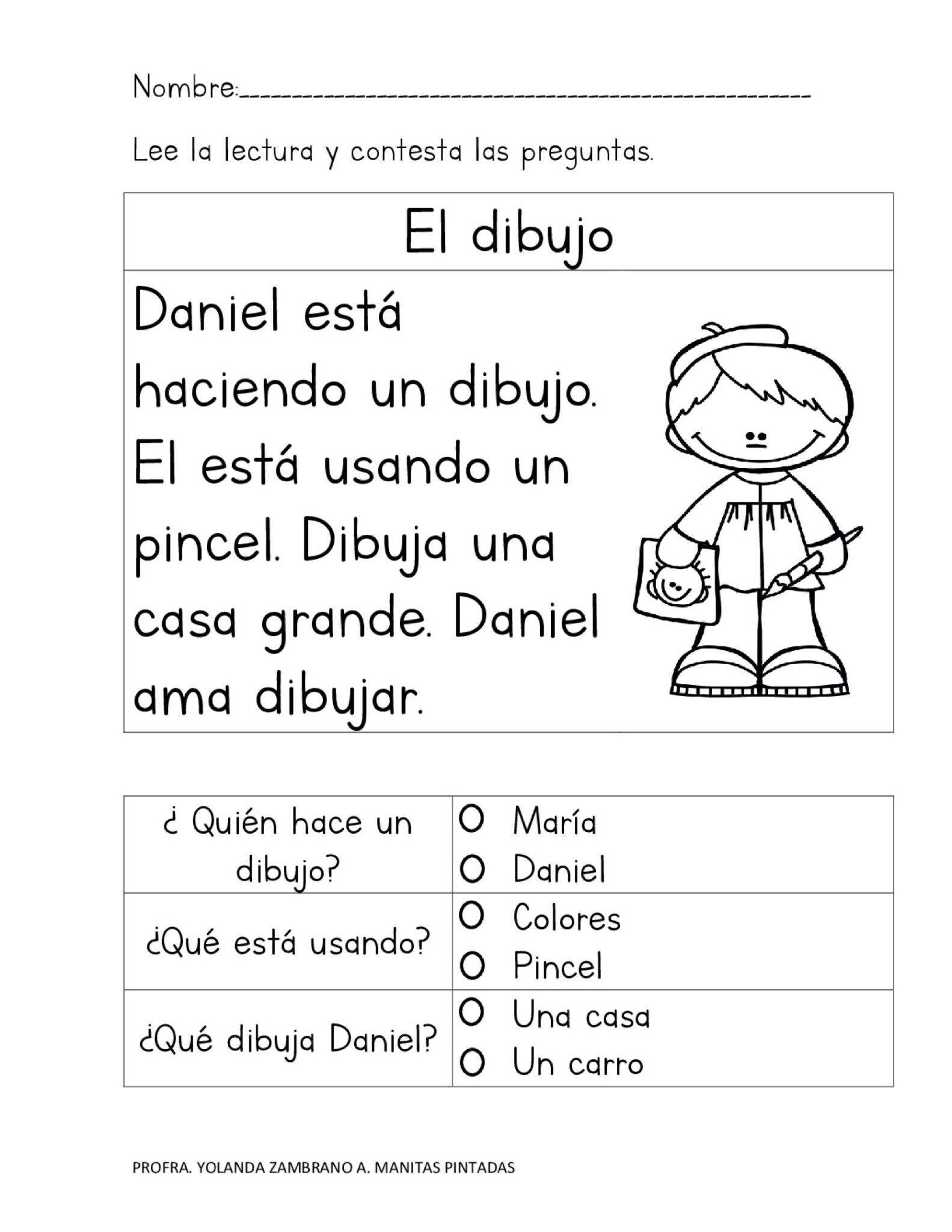 60 textos sencillos de comprensión lectora - Orientacion Andujar