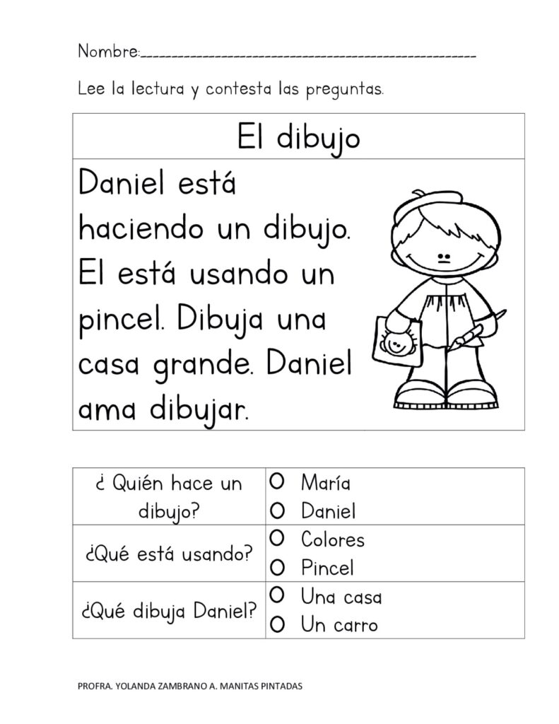 60 textos sencillos de comprensión lectora - Orientacion Andujar
