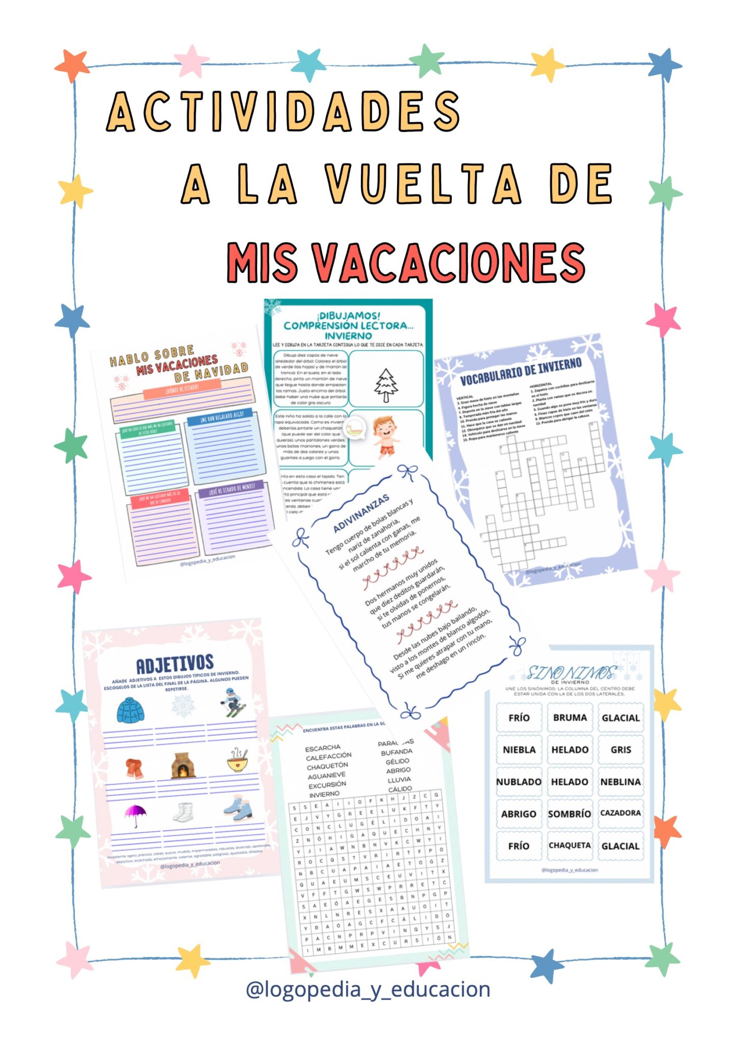 Actividades para la vuelta al cole después de Reyes - Orientacion Andujar