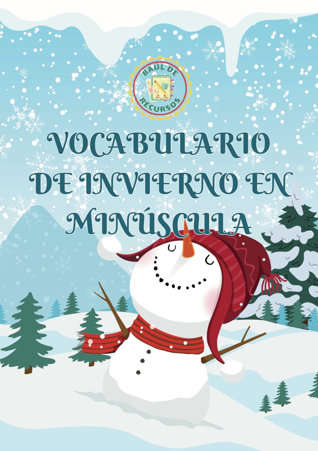 FLASHCARD VOCABULARIO DE INVIERNO - Orientacion Andujar