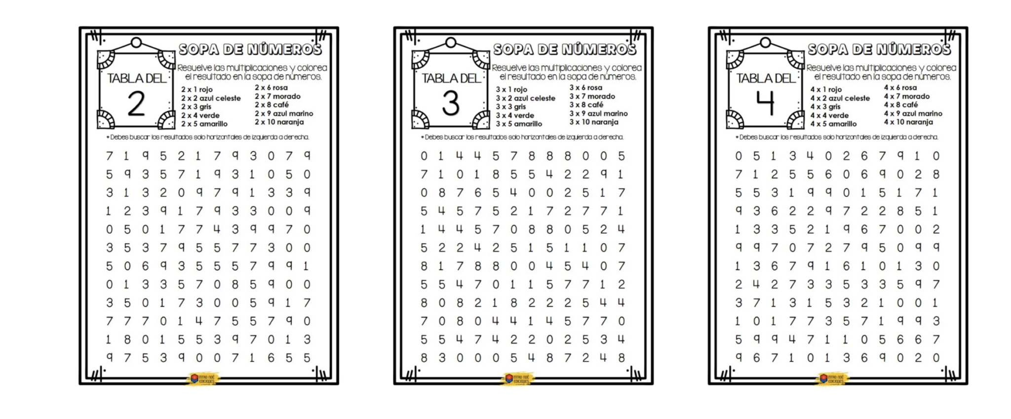 RULETAS MANIPULATIVAS PARA RABAJAR LAS TABLAS DE MULTIPLICAR ...