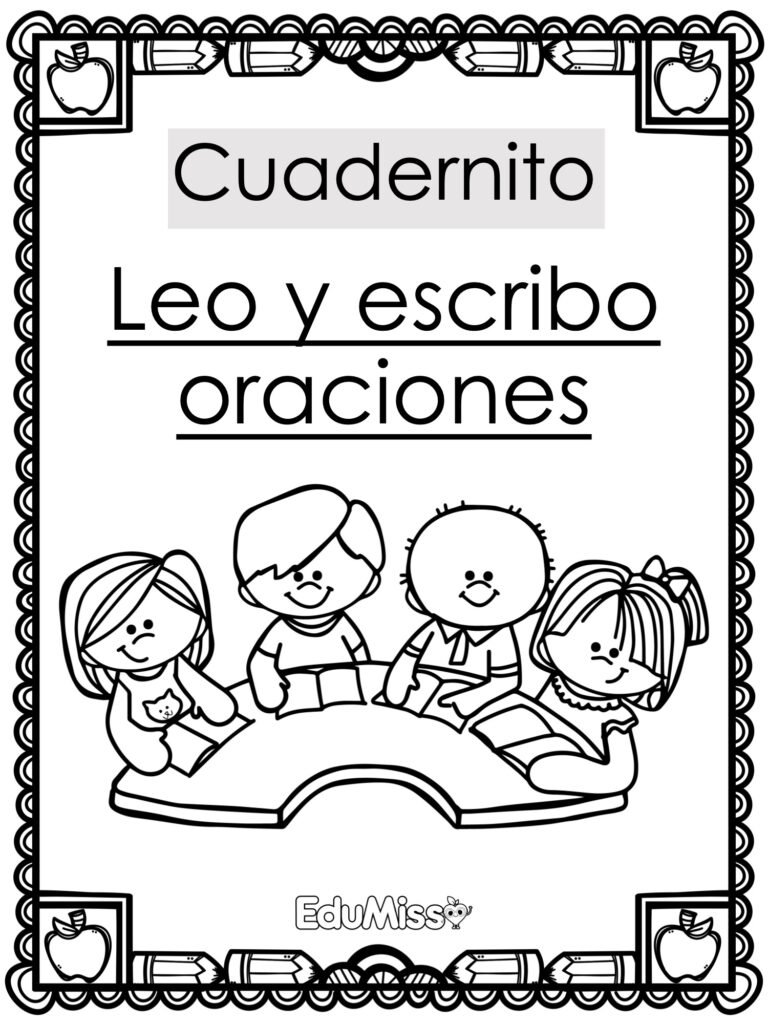 Cuadernito Leo y escribo oraciones - Orientacion Andujar