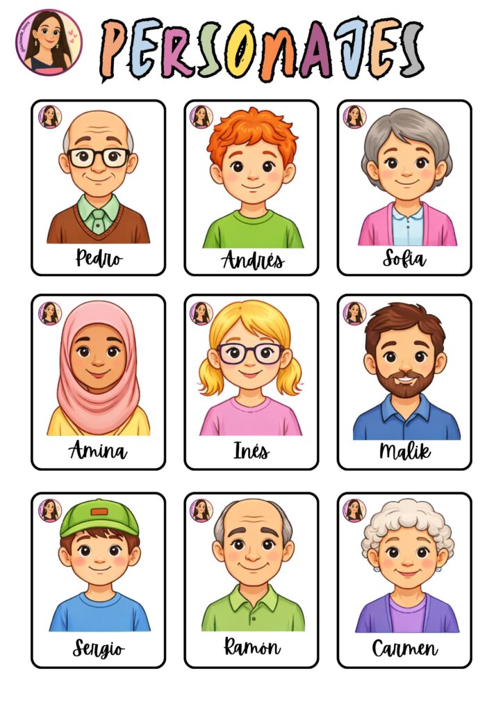 Juego descripciones quién es quién - Orientacion Andujar