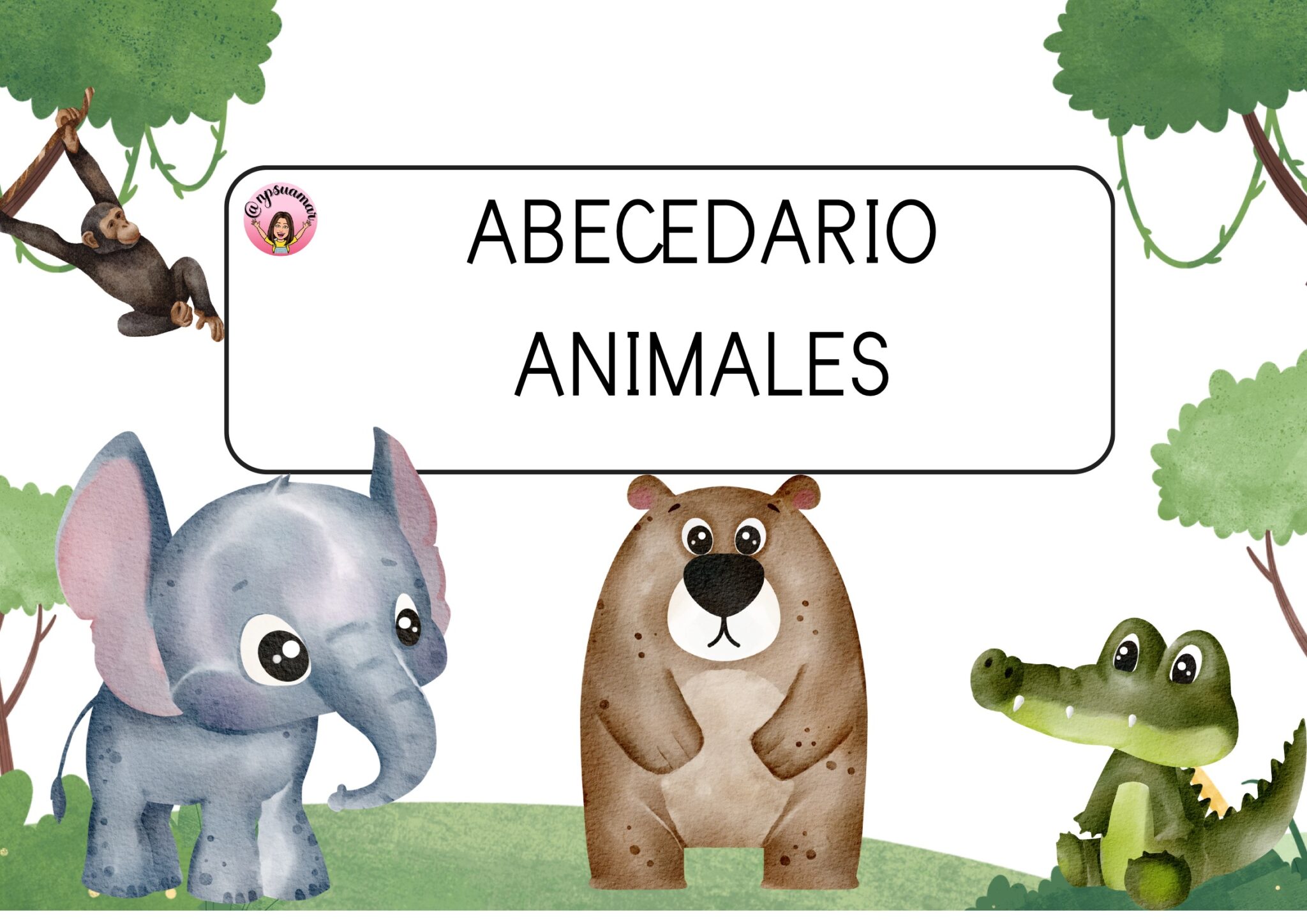 Abecedario de animales para aprender las letras - Orientacion Andujar