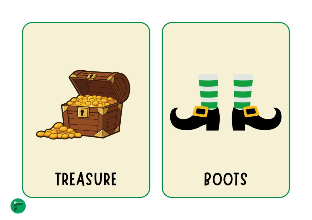 St. Patrick’s Day Flashcards: ¡Llena tu aula de suerte y vocabulario en ...