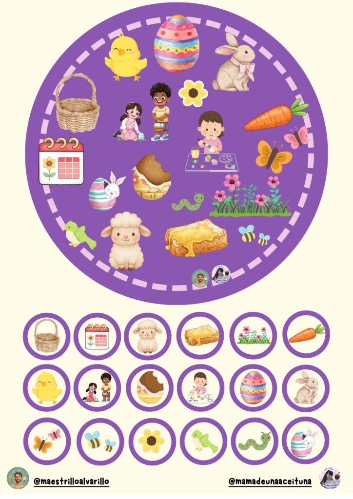 Pack de juegos de Pascua - Orientacion Andujar
