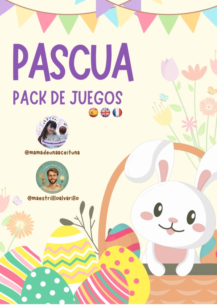 Pack de juegos de Pascua - Orientacion Andujar