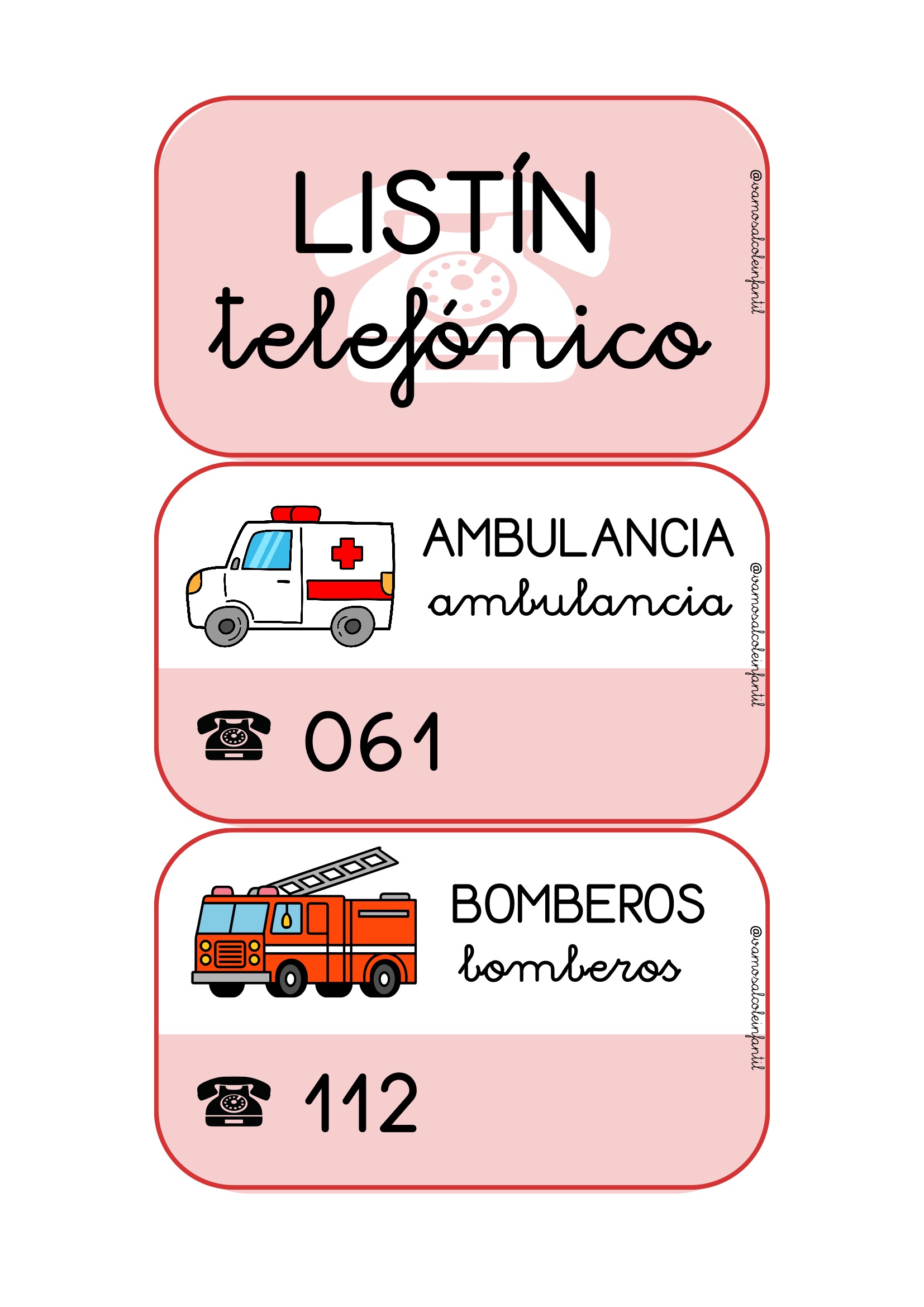 Trabajamos autonomía EL LISTÍN TELEFÓNICO con pictos - Orientacion Andujar
