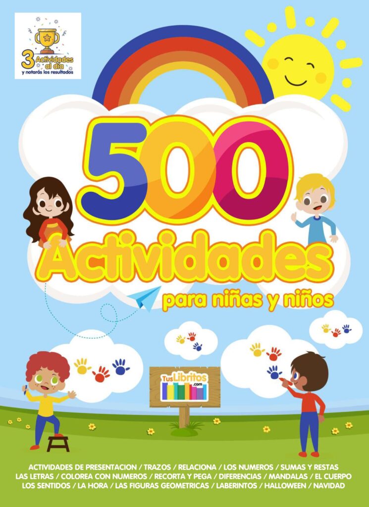 Cuadernillo con 500 Actividades para Niñas y Niños - Orientacion Andujar