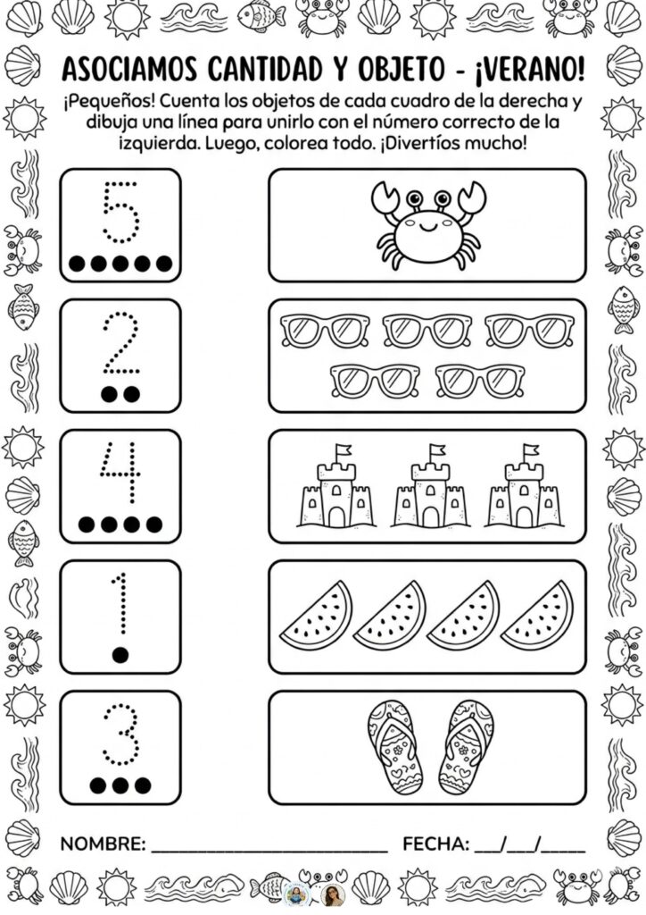 CUADERNO repaso verano Infantil 4 años - Orientacion Andujar