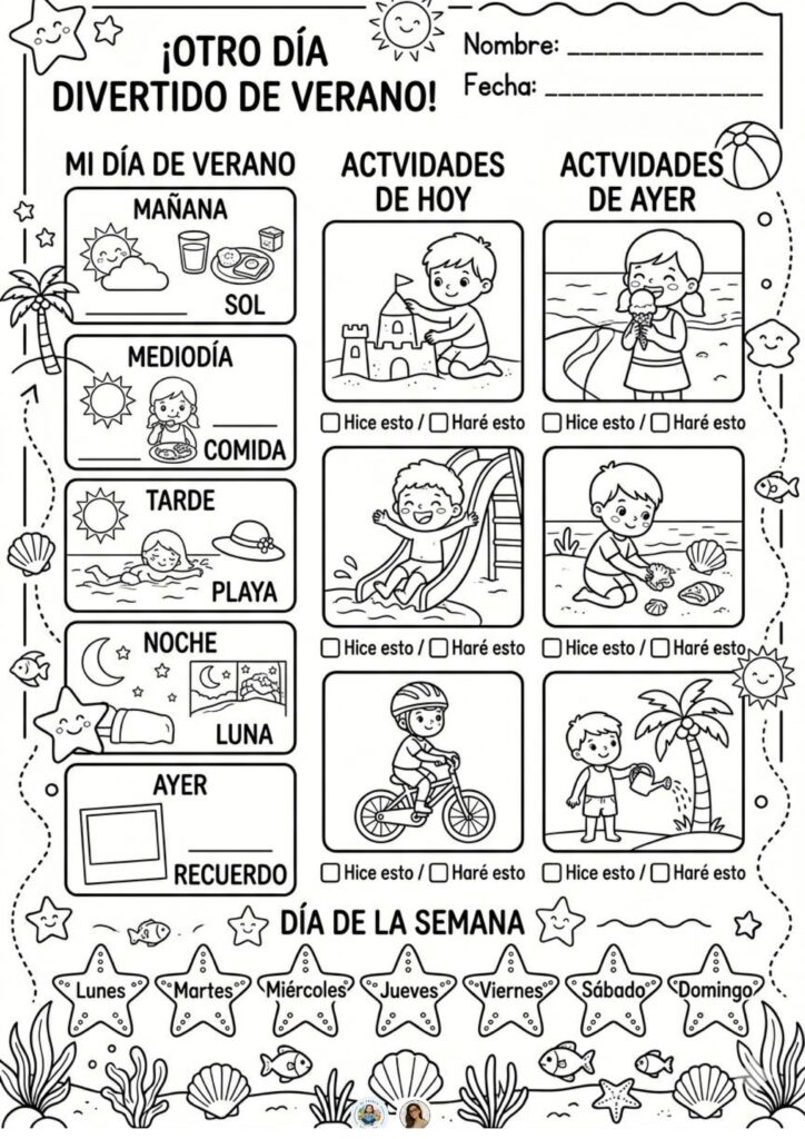 CUADERNO repaso verano Infantil 5 años - Orientacion Andujar